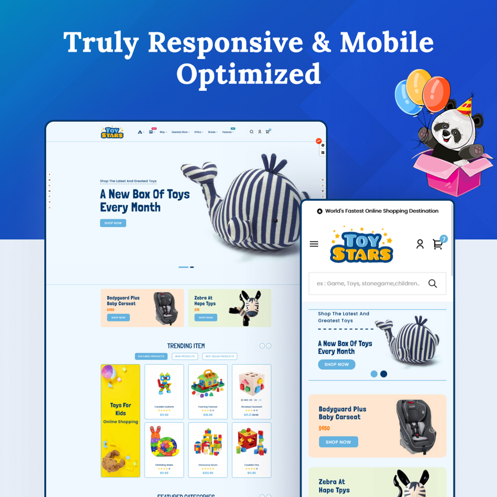 Toy Stars –Toys Children–Kids PrestaShop 8.0 Responsive Store ...