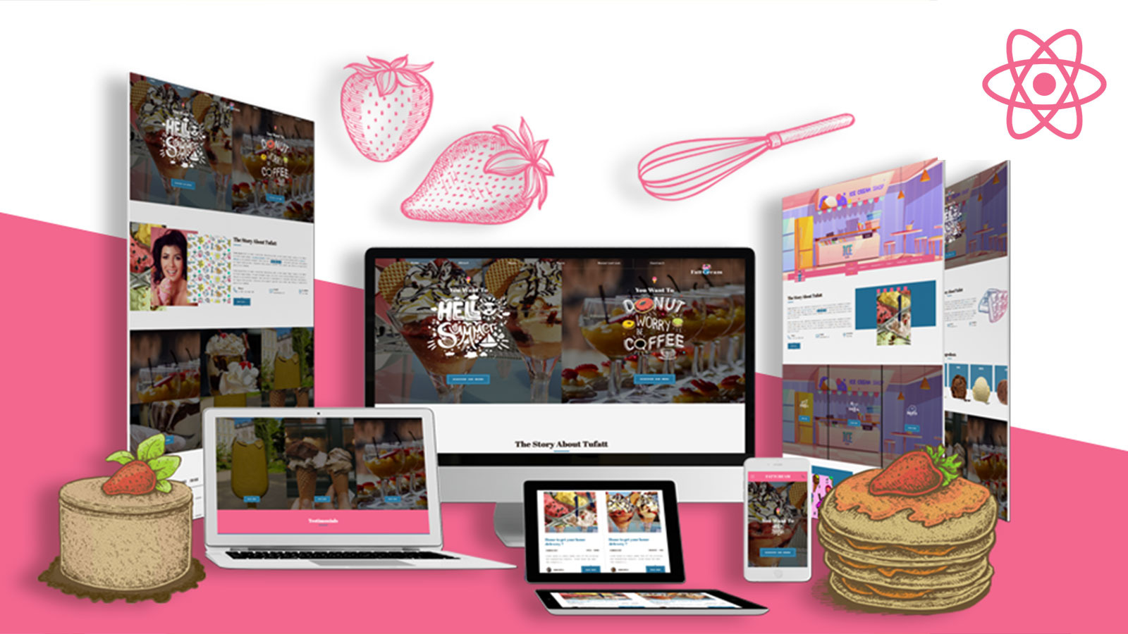 Summercream – Multipurpose Dessert Shop React Js Template