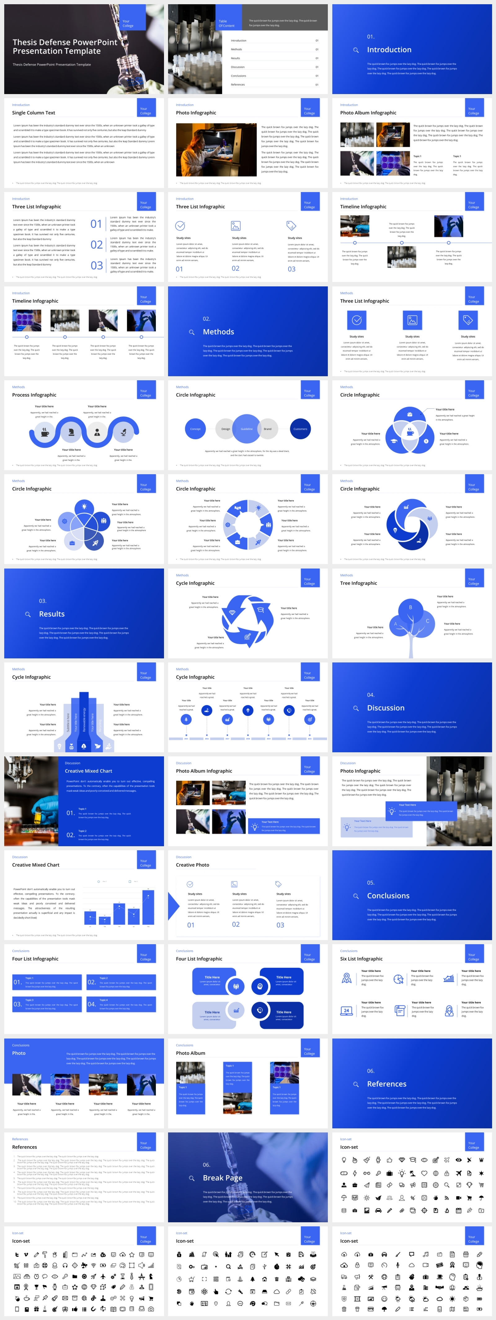 Thesis Defense PowerPoint Presentation Template