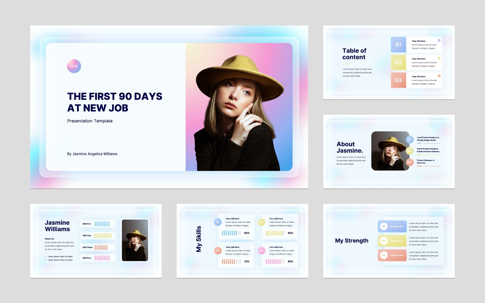 First 90 Days Plan PowerPoint Presentation Template