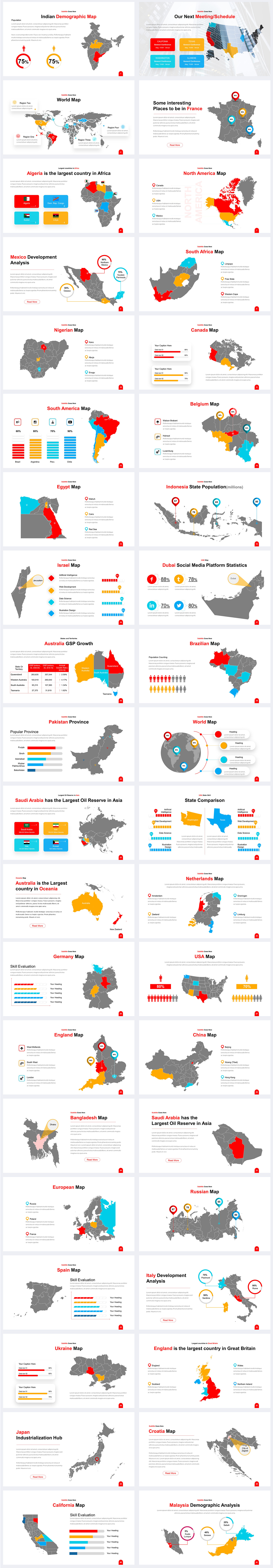 Massive Infographics Pack PowerPoint Templates