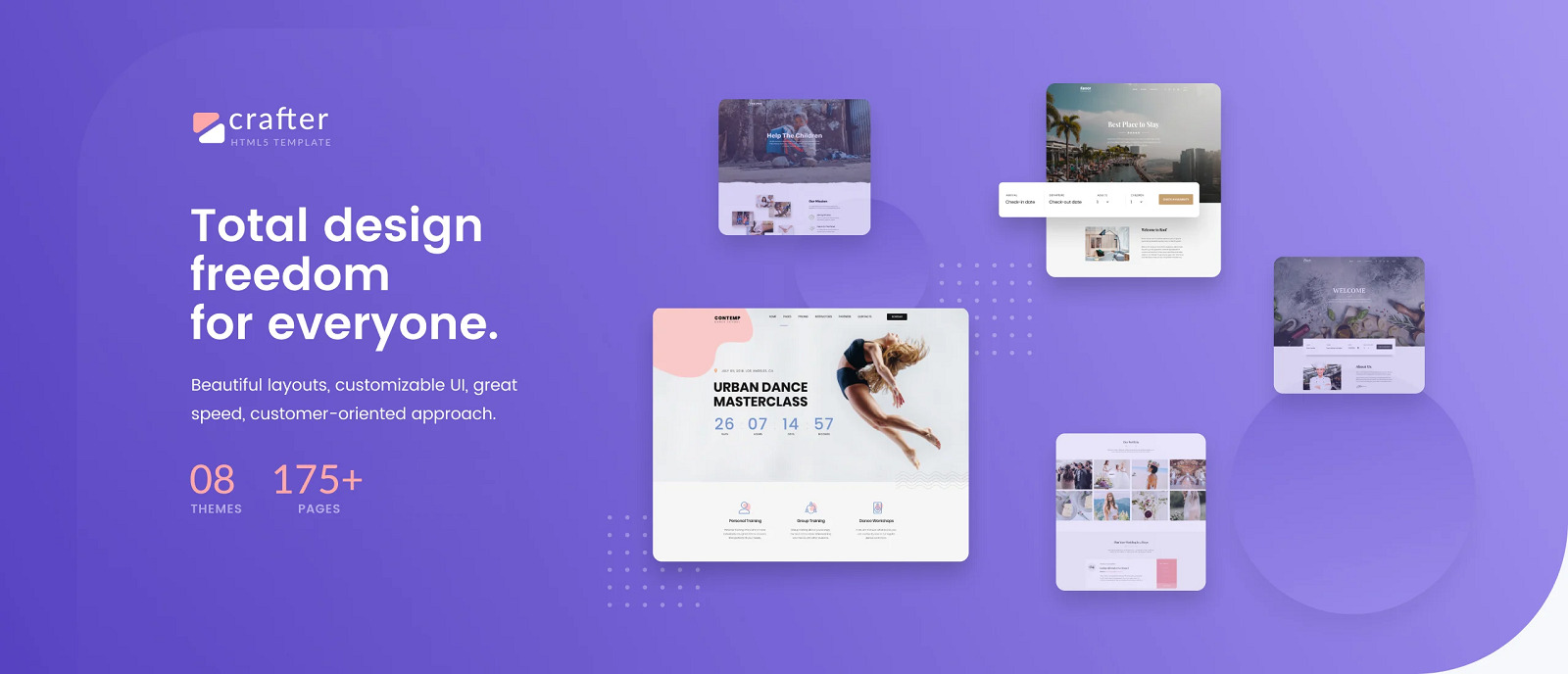 Crafter - Multipurpose Modern Bootstrap 5 Website Template
