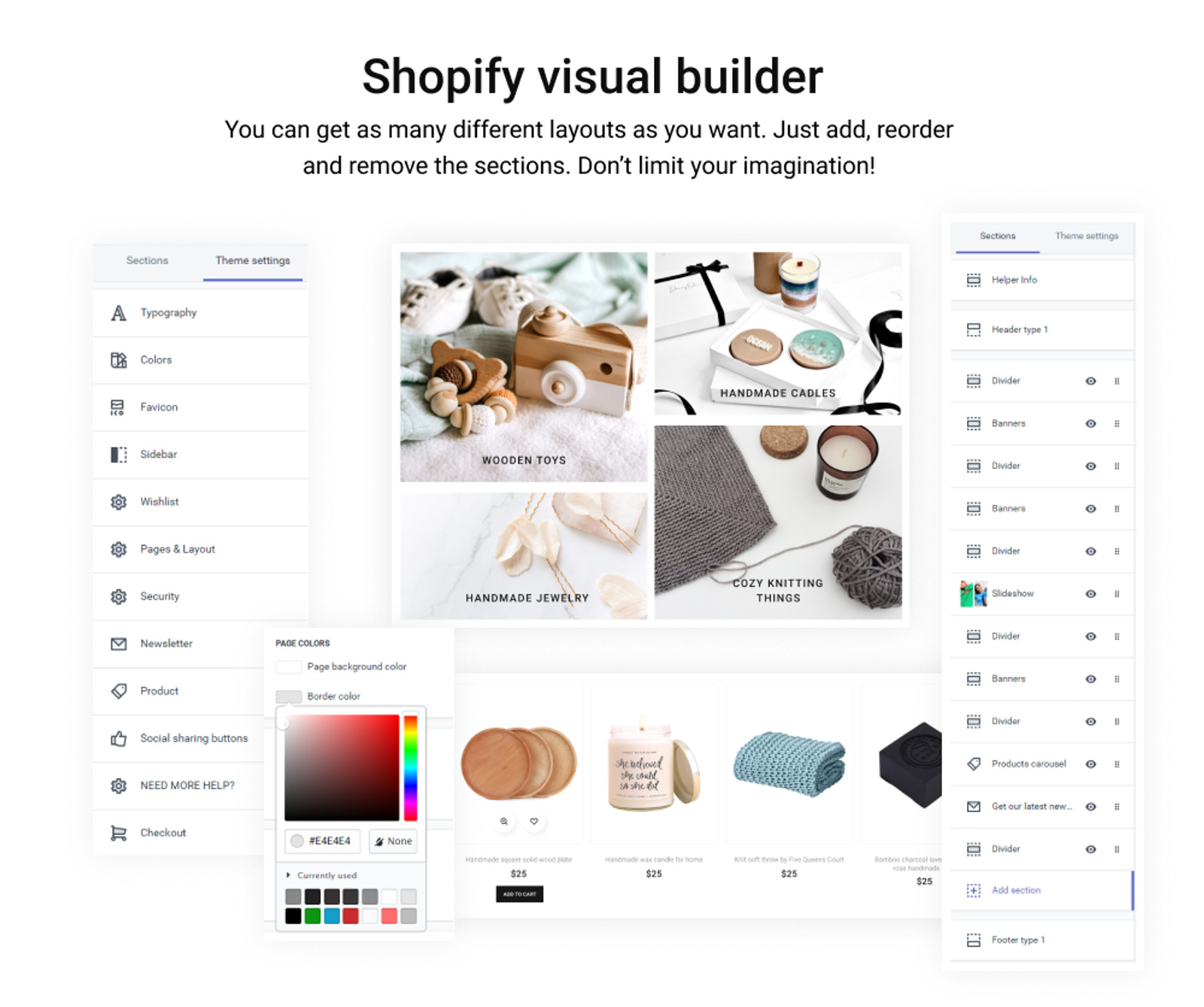 Apparelix Hobbies Store, Handmade Craft Shopify Theme