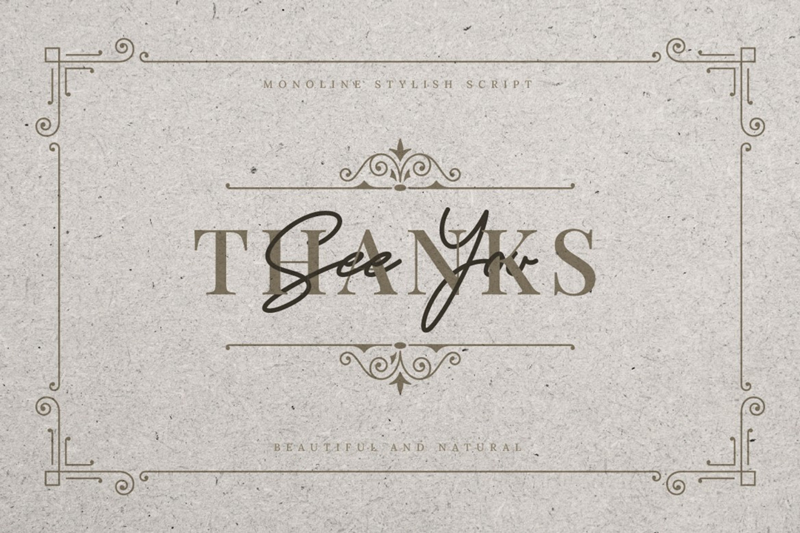 Innocent - Monoline Stylish Script Fonts - TemplateMonster