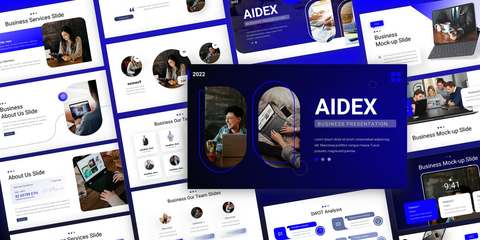 Aidex - Business Multipurpose PowerPoint Template