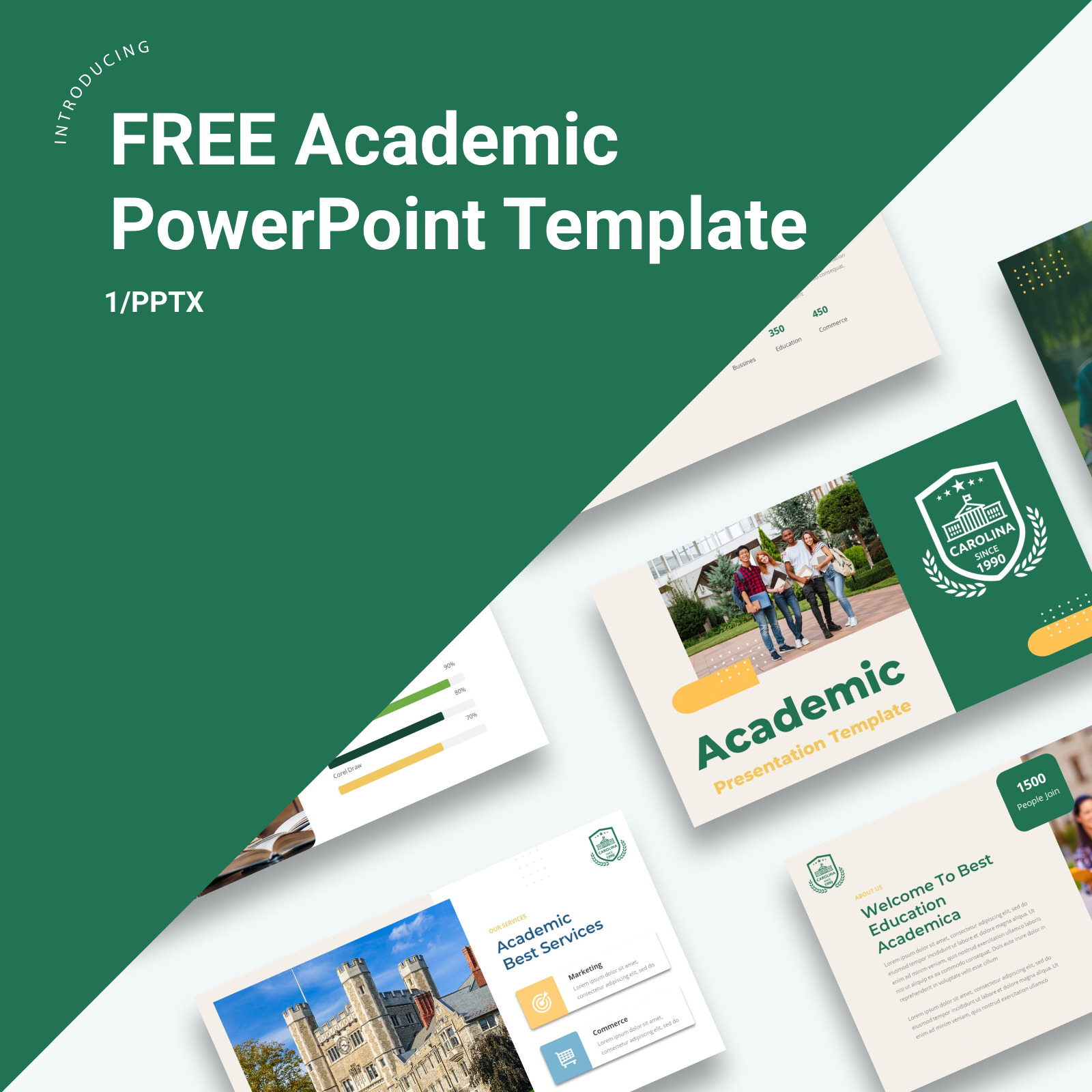 Free Academic Presentation Google Slides Template