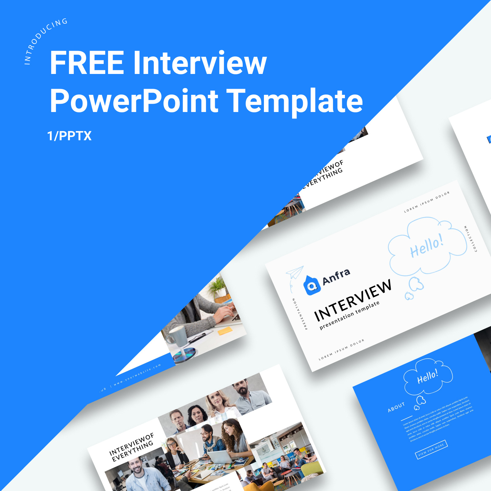 Interview Presentation Powerpoint Template 2023 Template Printable
