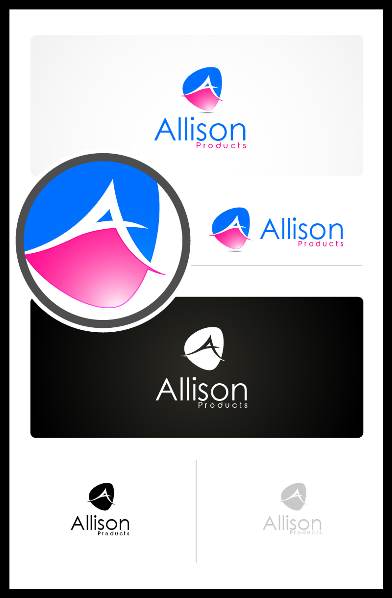 Allison Logo Design Template #234957 - TemplateMonster