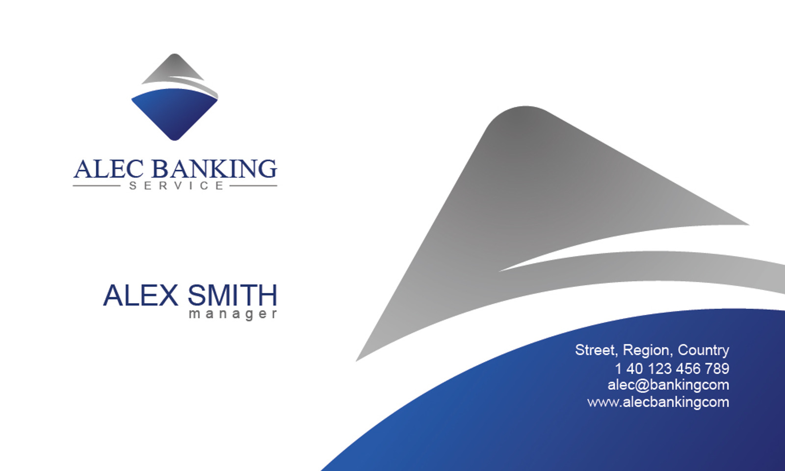 Banking Service Logo design Template - TemplateMonster