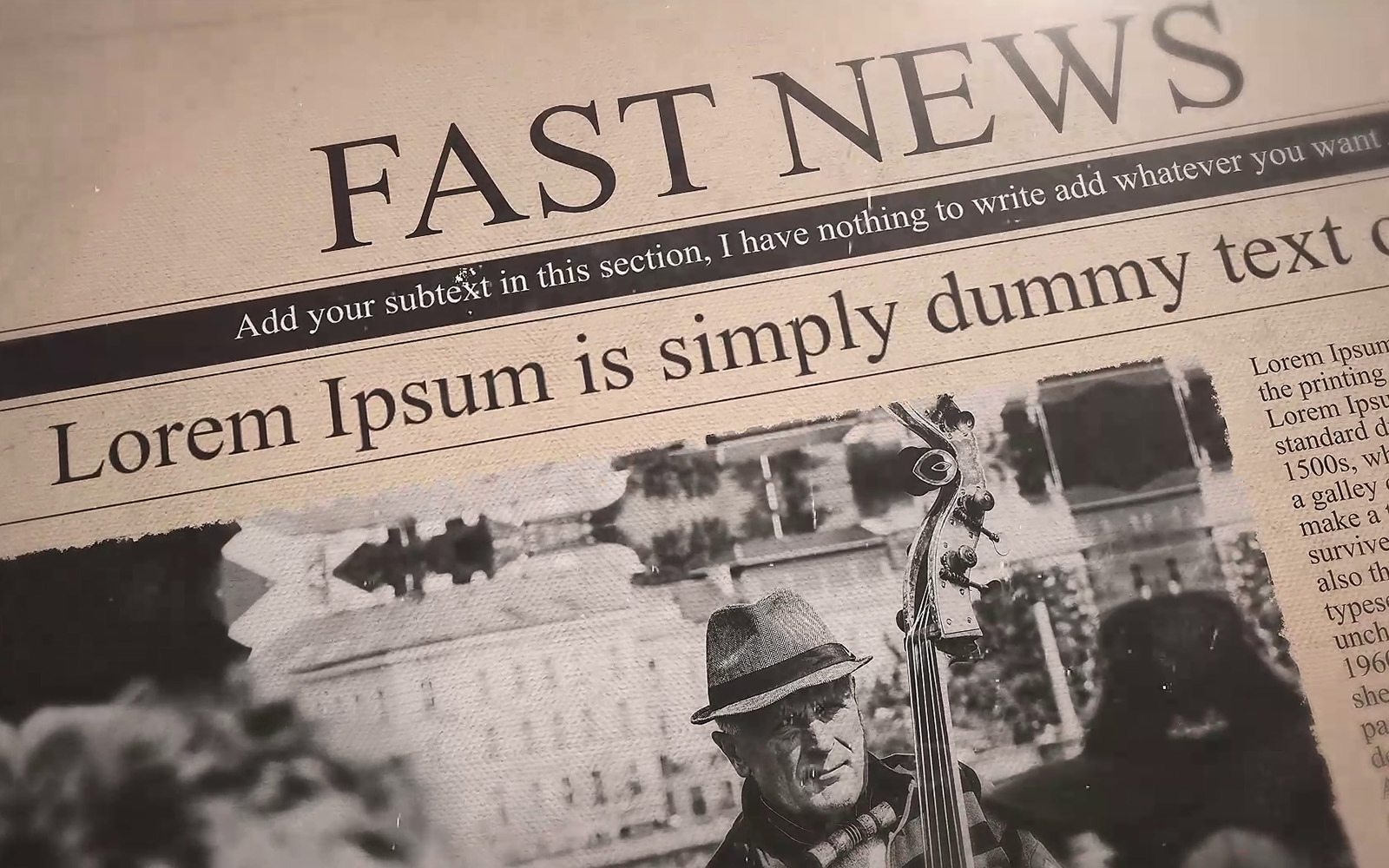 Fast News Promo After effects #186766 - TemplateMonster