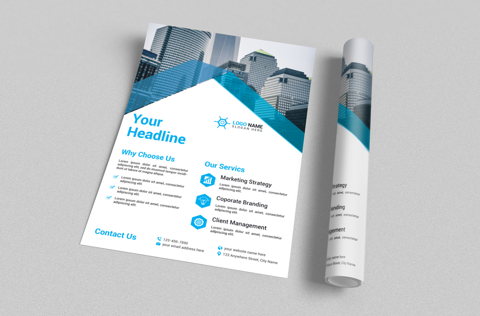 Professional Flyer Design Template For Business