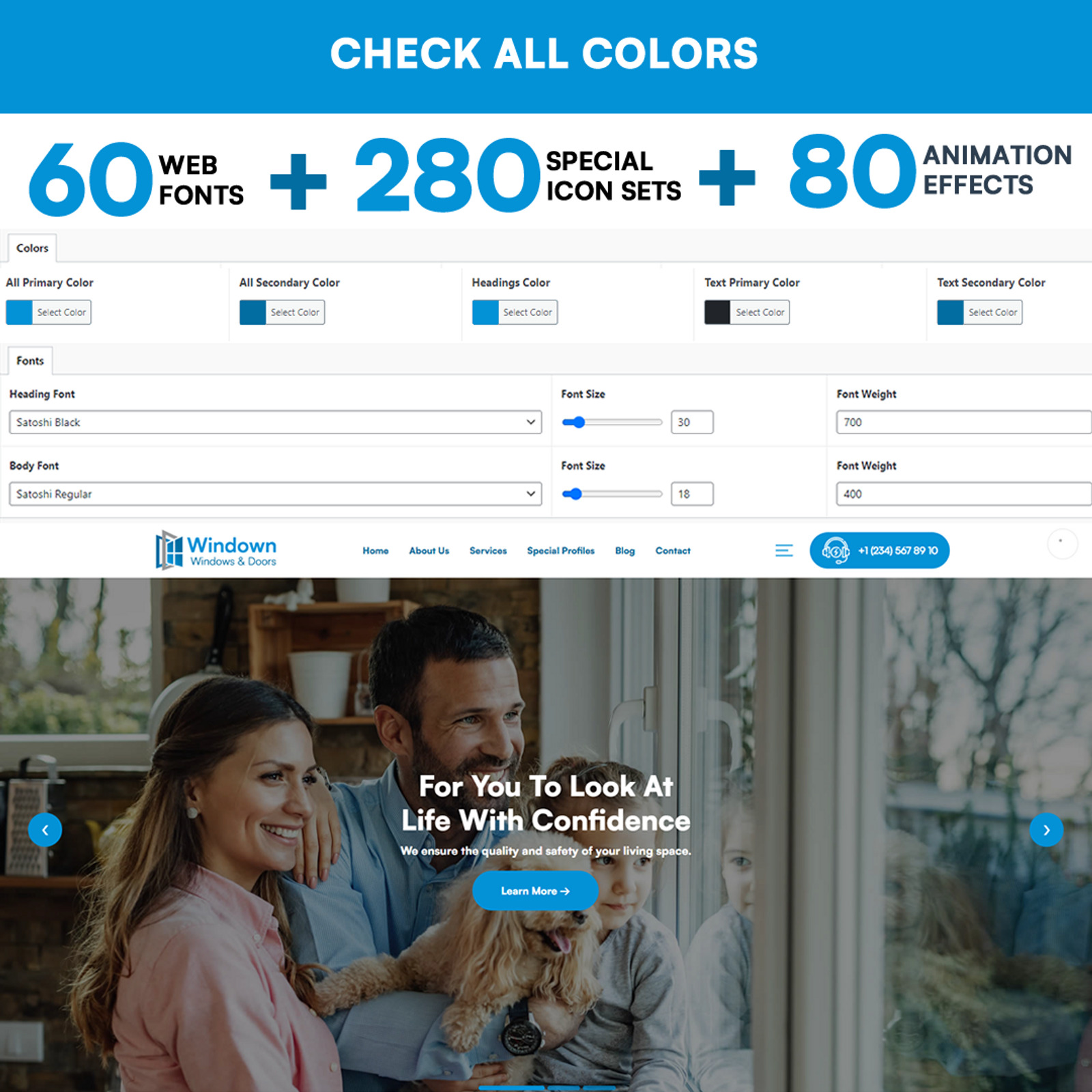Windown - Windows & Doors WordPress Theme