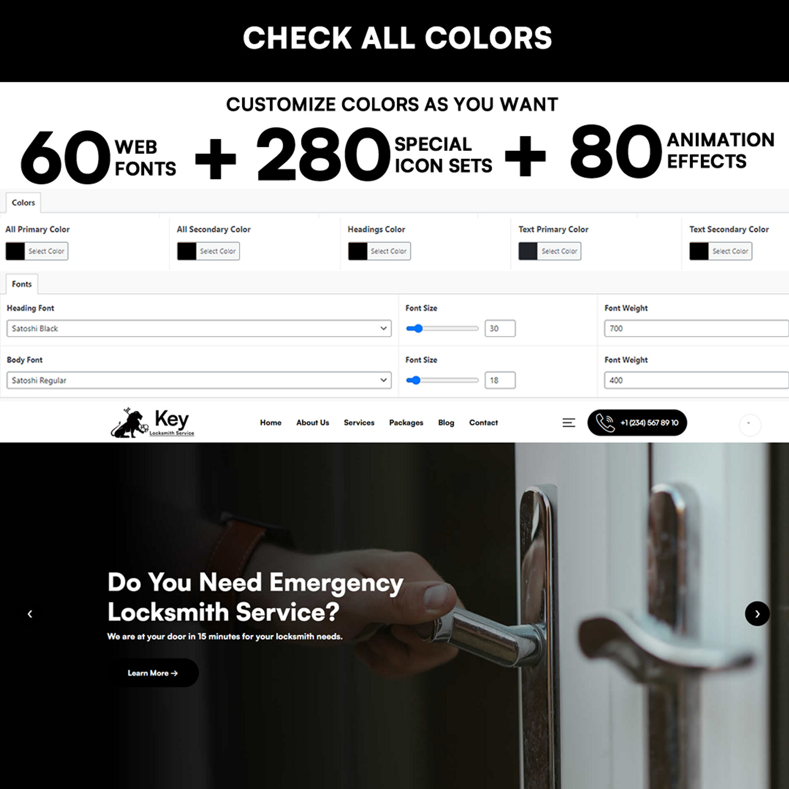 Key - Locksmith Service WordPress Theme - TemplateMonster