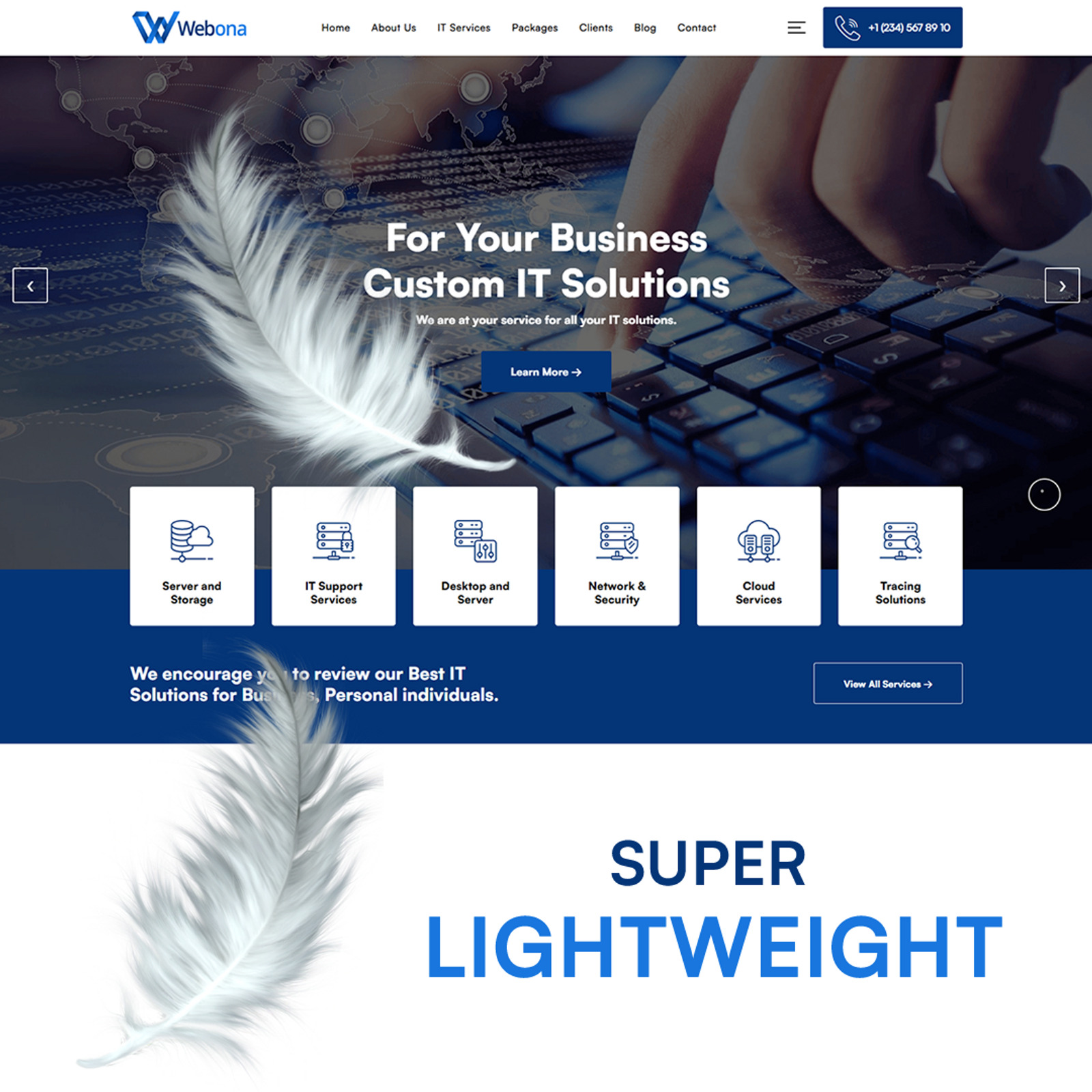 Webona - IT Solutions & Business Service WordPress Theme