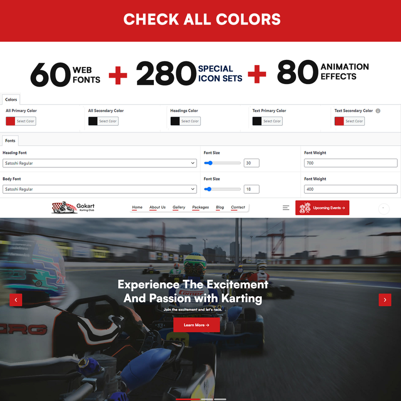 Gokart - Karting Club WordPress Theme - TemplateMonster
