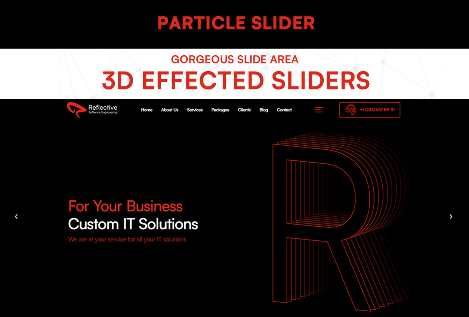 Reflective - It Solutions & Software Engineering WordPress Theme