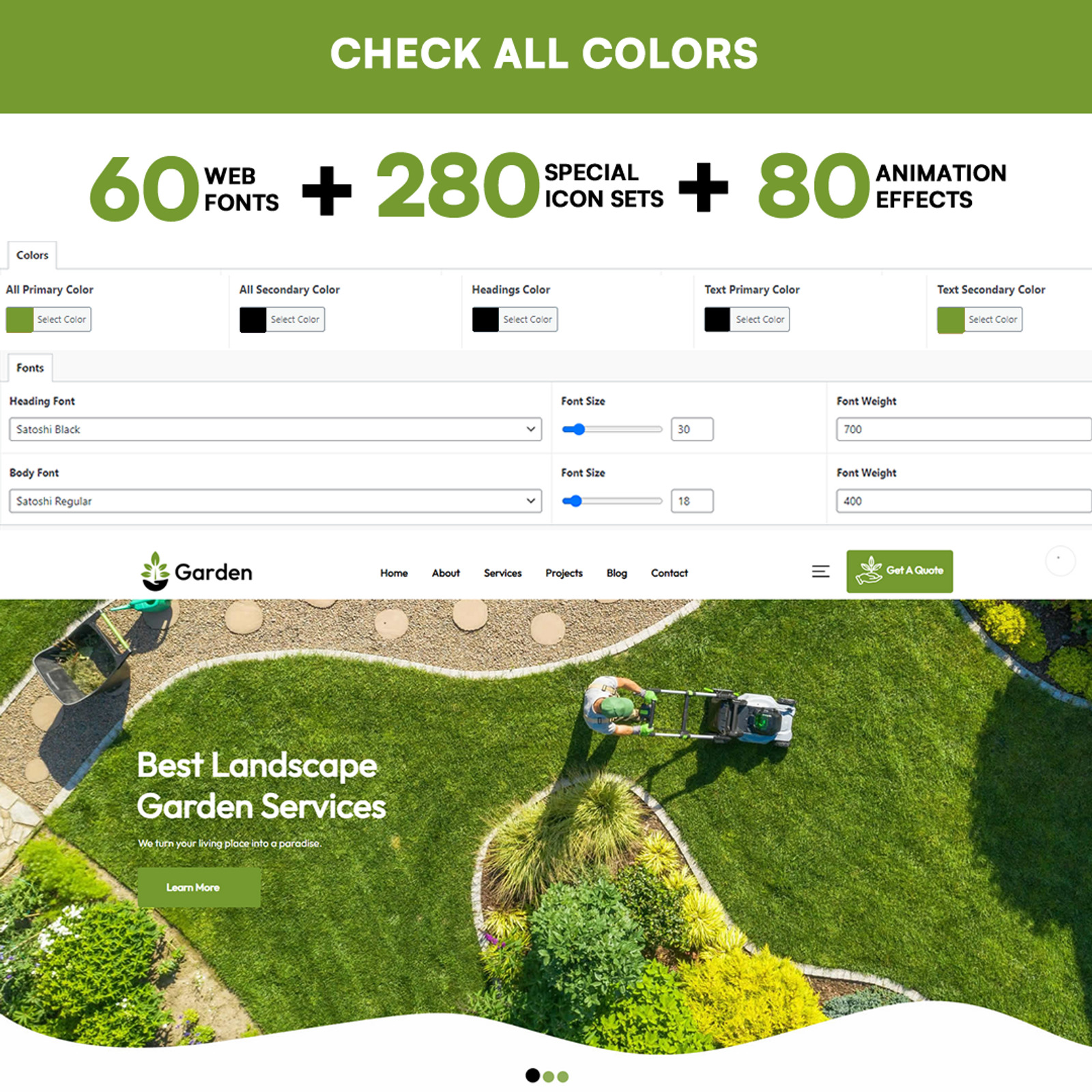 Garden - Landscape & Gardening WordPress Theme