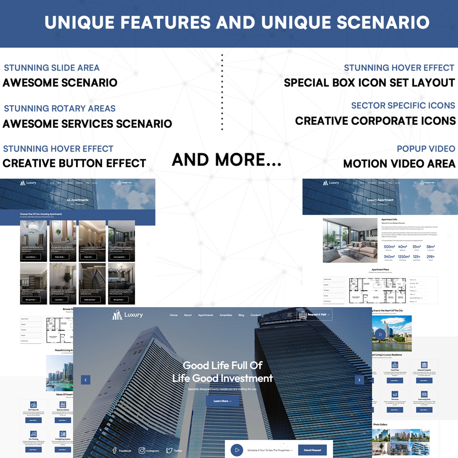 Luxury - Single Property WordPress Theme - TemplateMonster