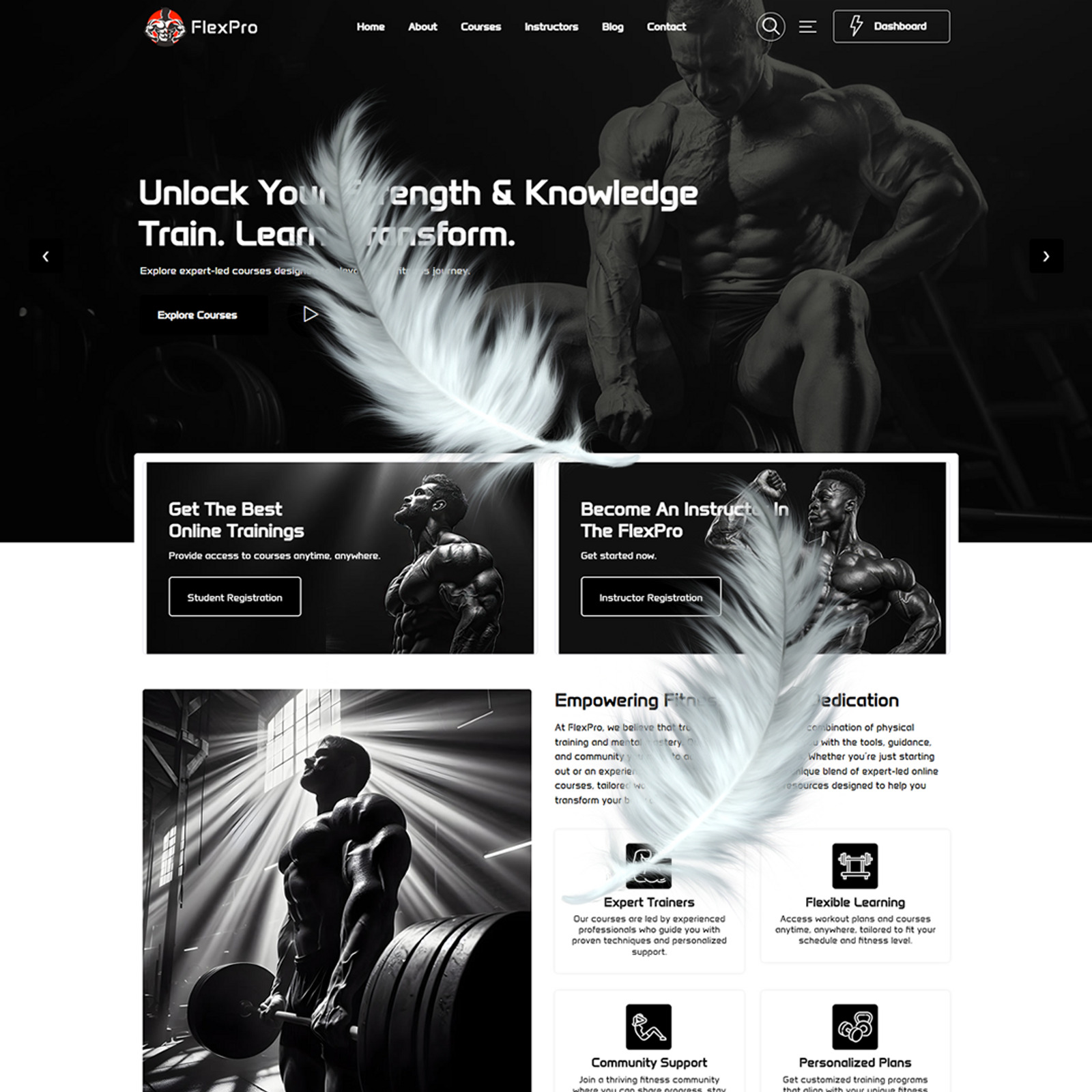 FlexPro - Bodybuilding & Online Courses & Education WooCommerce ...