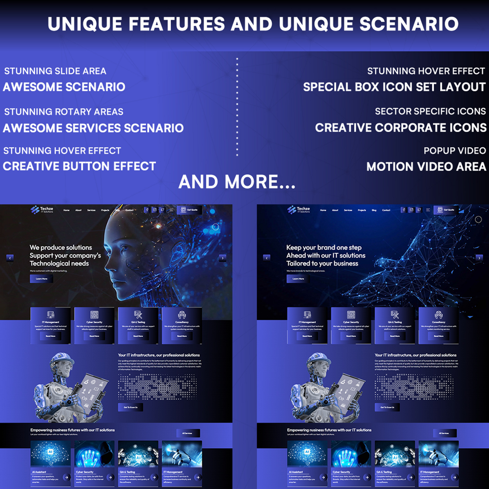 Techze - IT Solutions & AI WordPress Theme