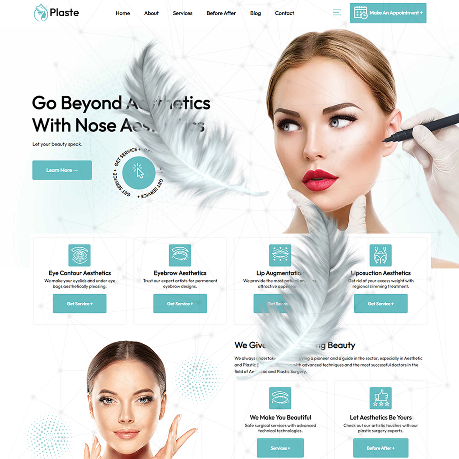 Plaste - Plastic Surgery WordPress Theme - TemplateMonster