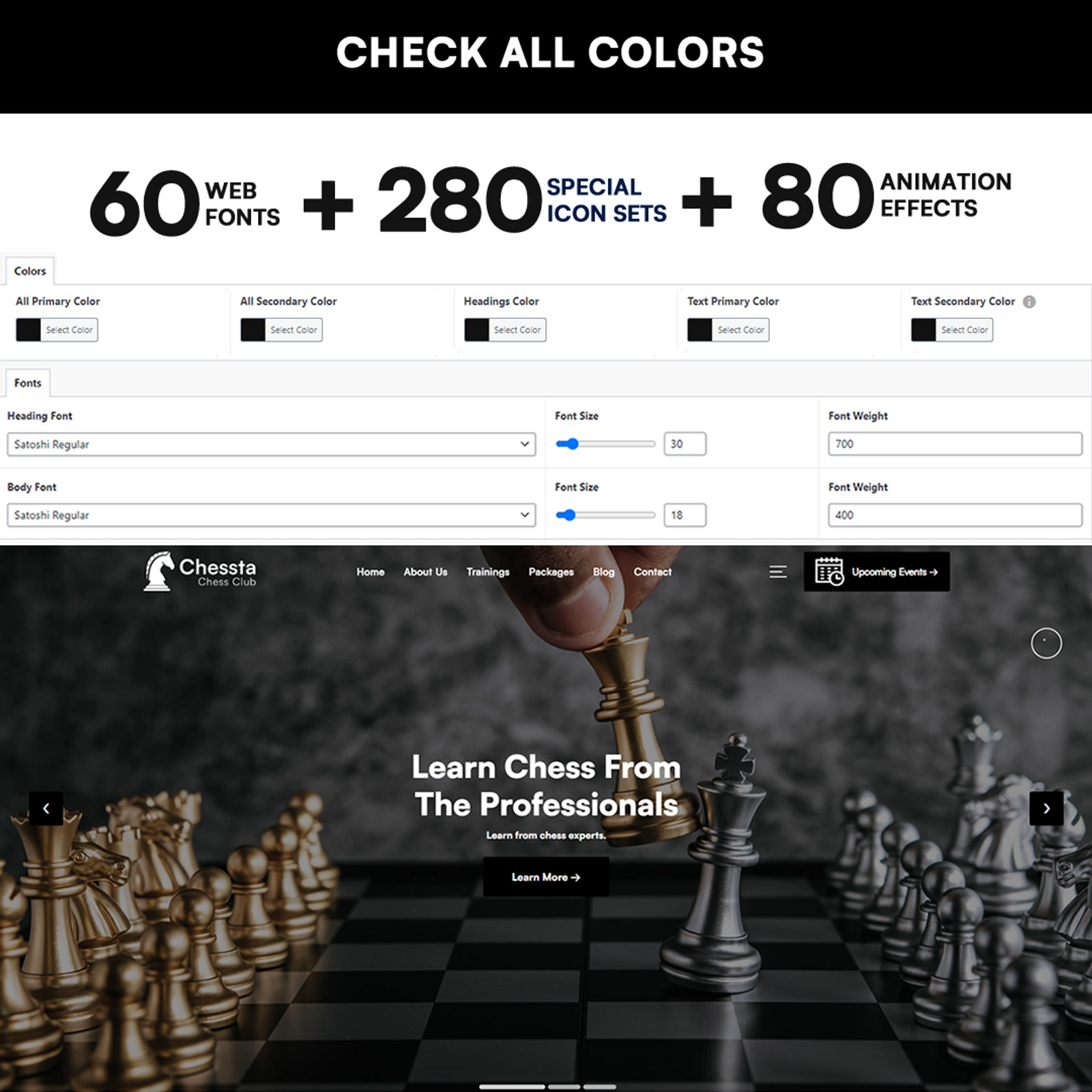 Chessta - Chess Club WordPress Theme - TemplateMonster