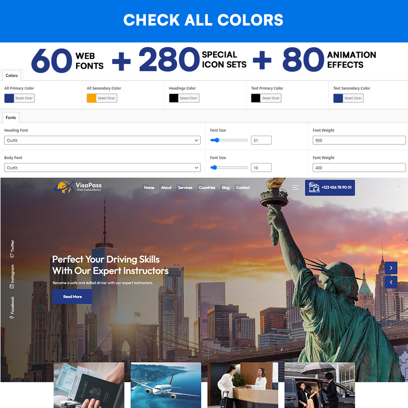 VisaPass - Visa Consultancy WordPress Theme - TemplateMonster