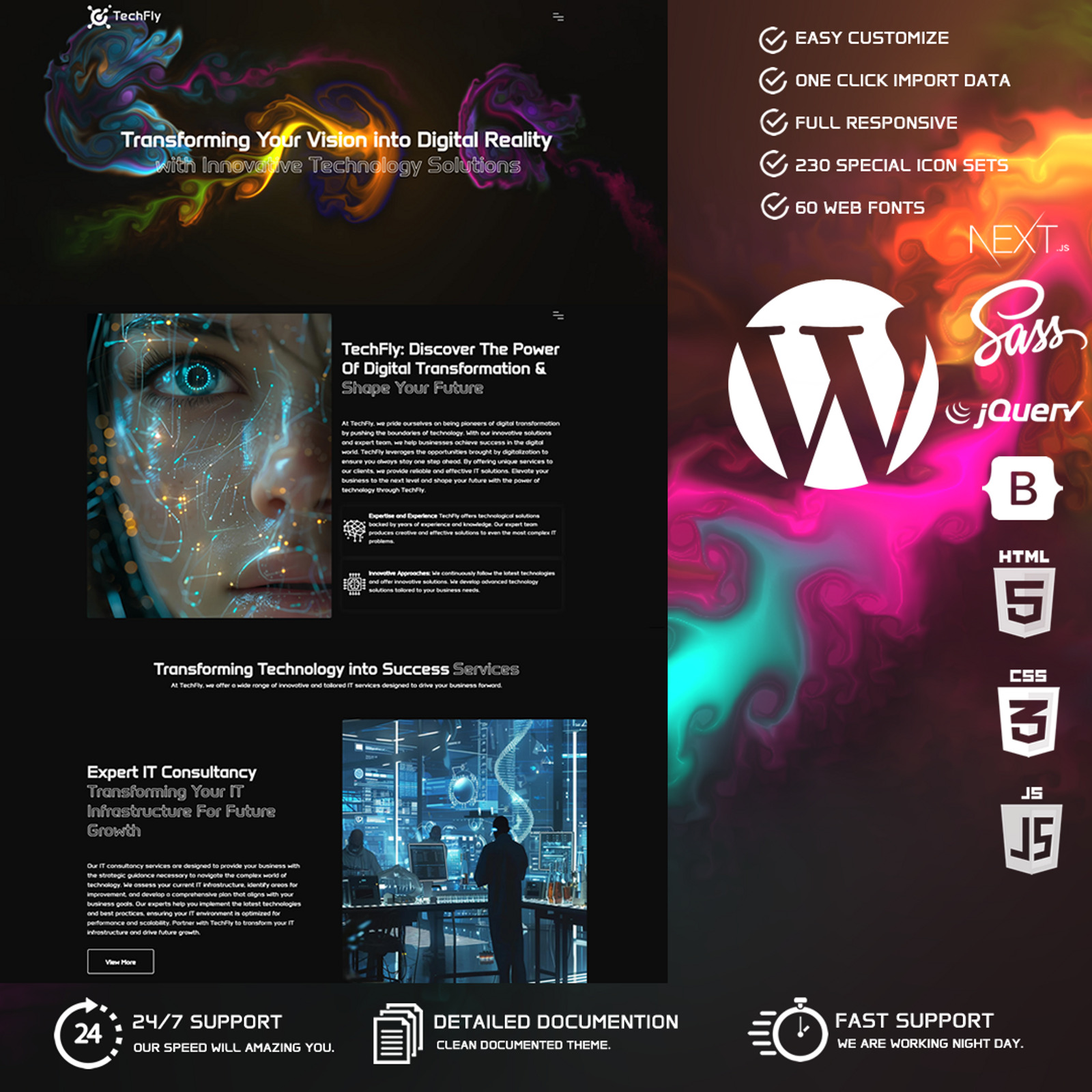 TechFly - IT Solutions & Technology WordPress Theme