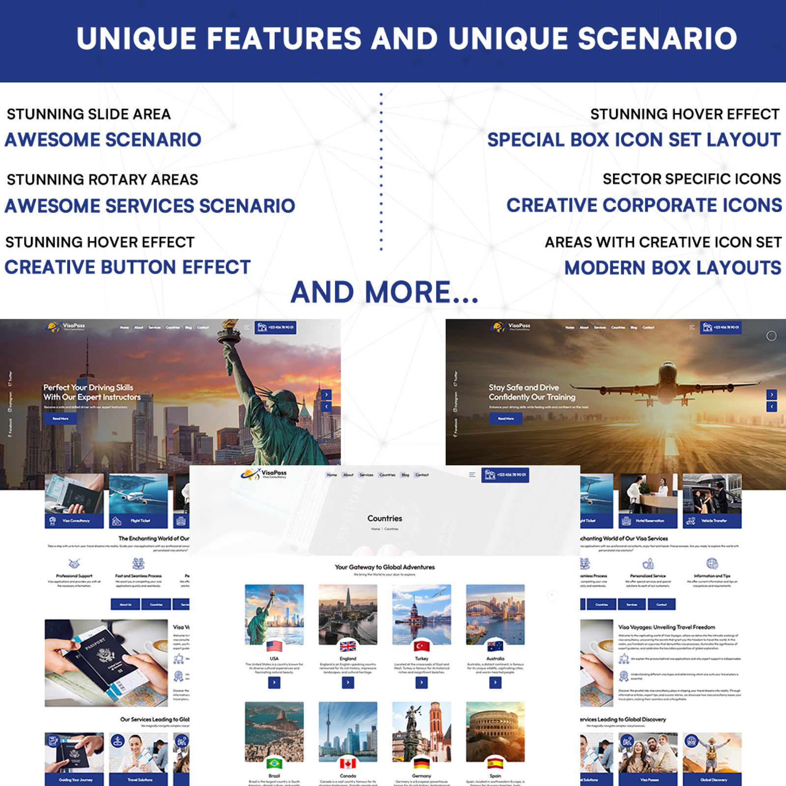 VisaPass - Visa Consultancy WordPress Theme - TemplateMonster