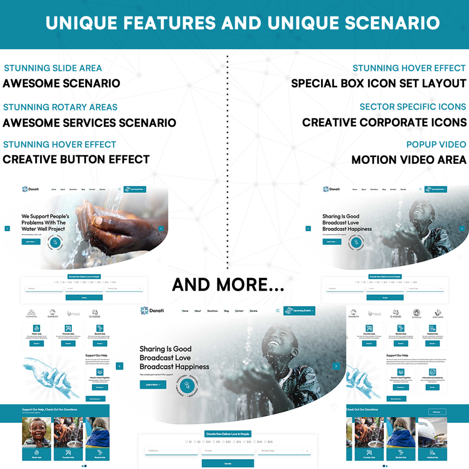 Donati - Charity & Donation WordPress Theme