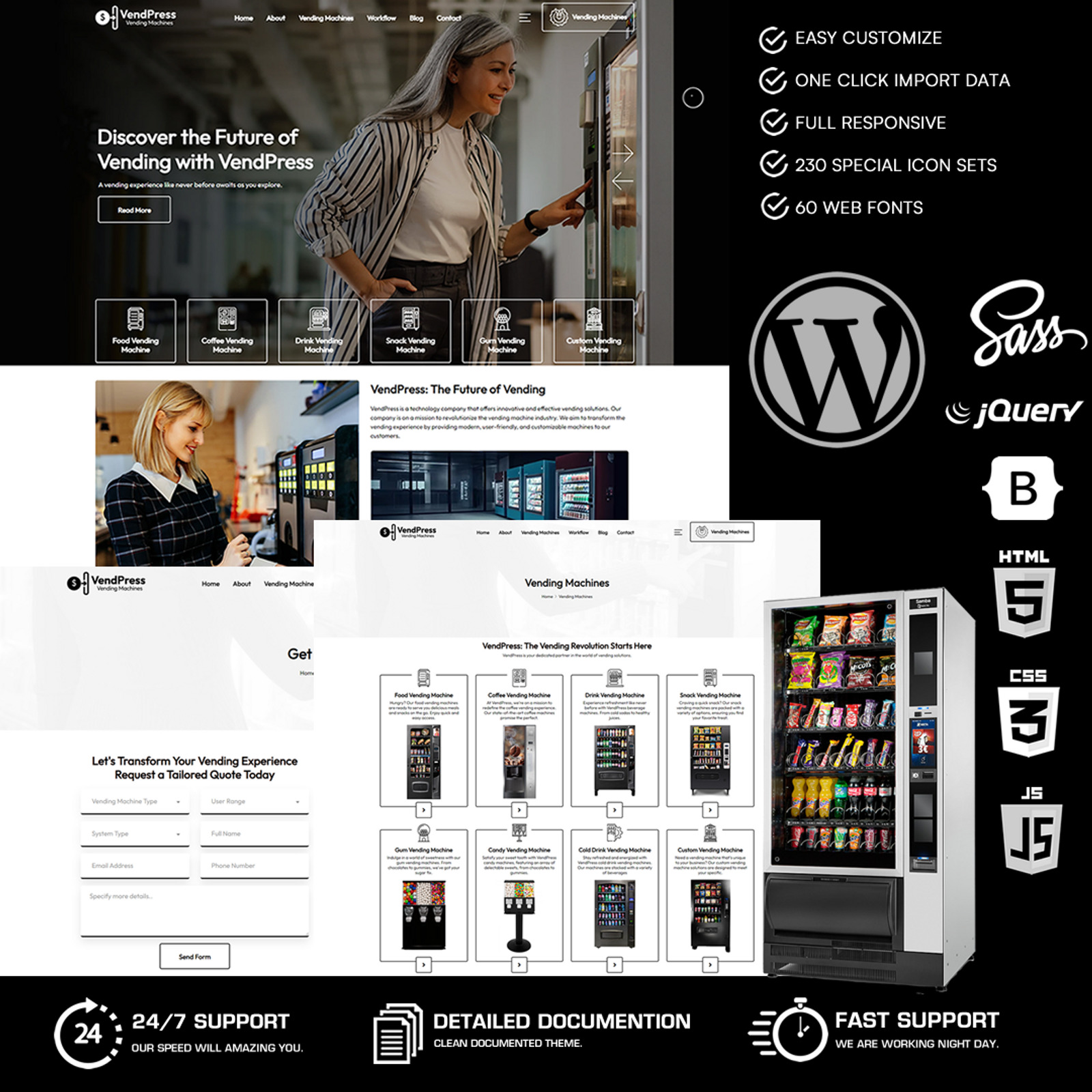VendPress - Vending Machines WordPress Theme