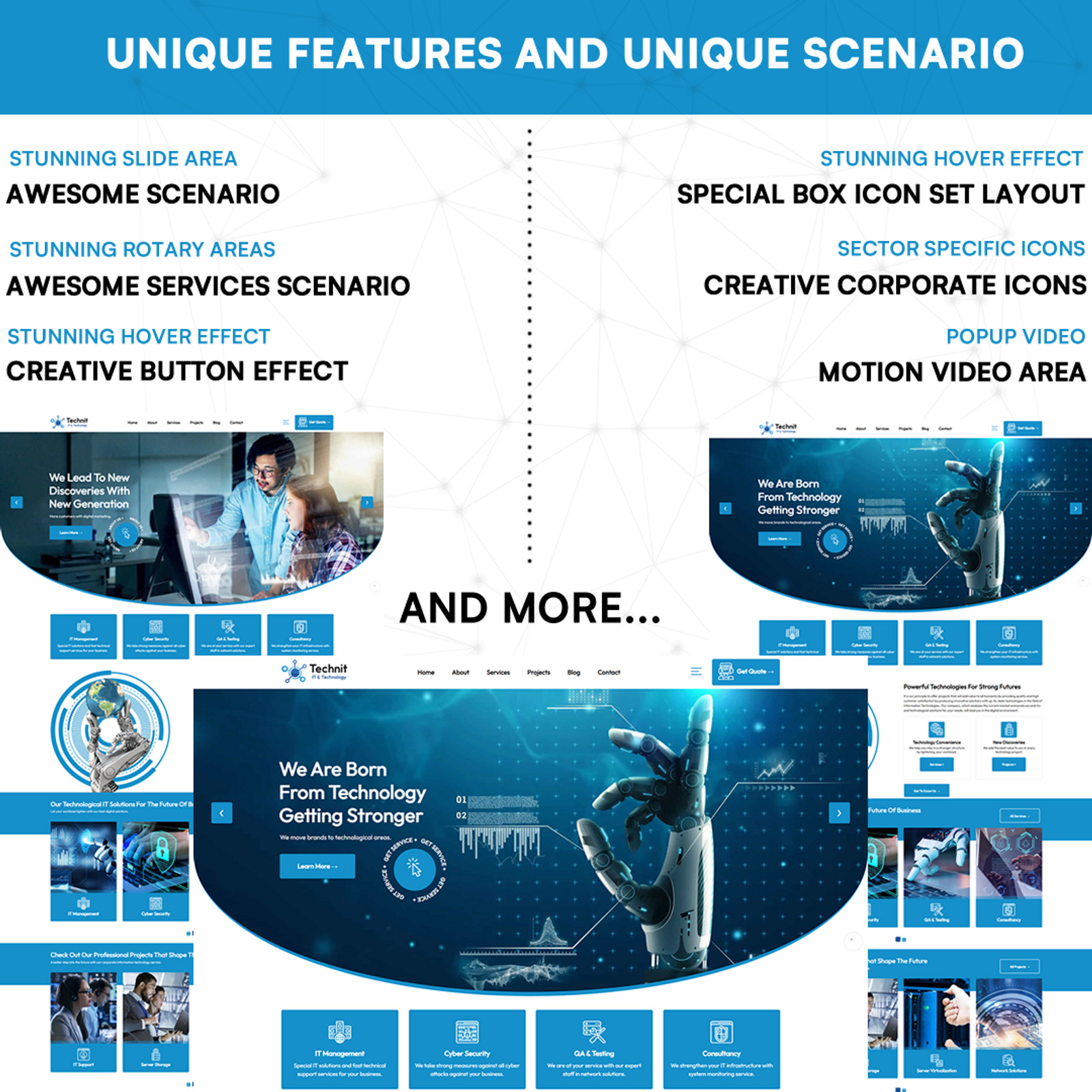 Technit - Technology WordPress Theme - TemplateMonster