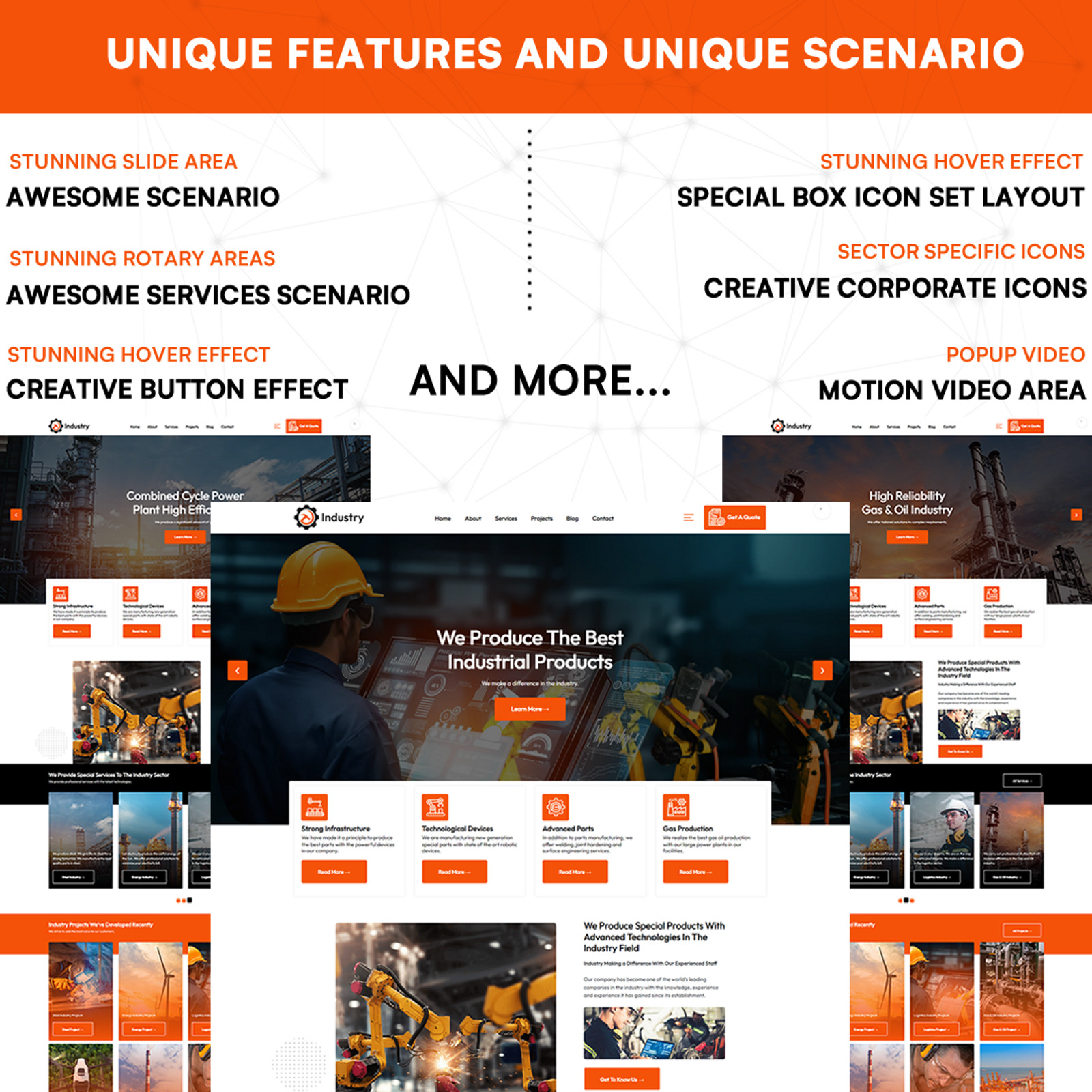 Industry - Factory & Industry WordPress Theme