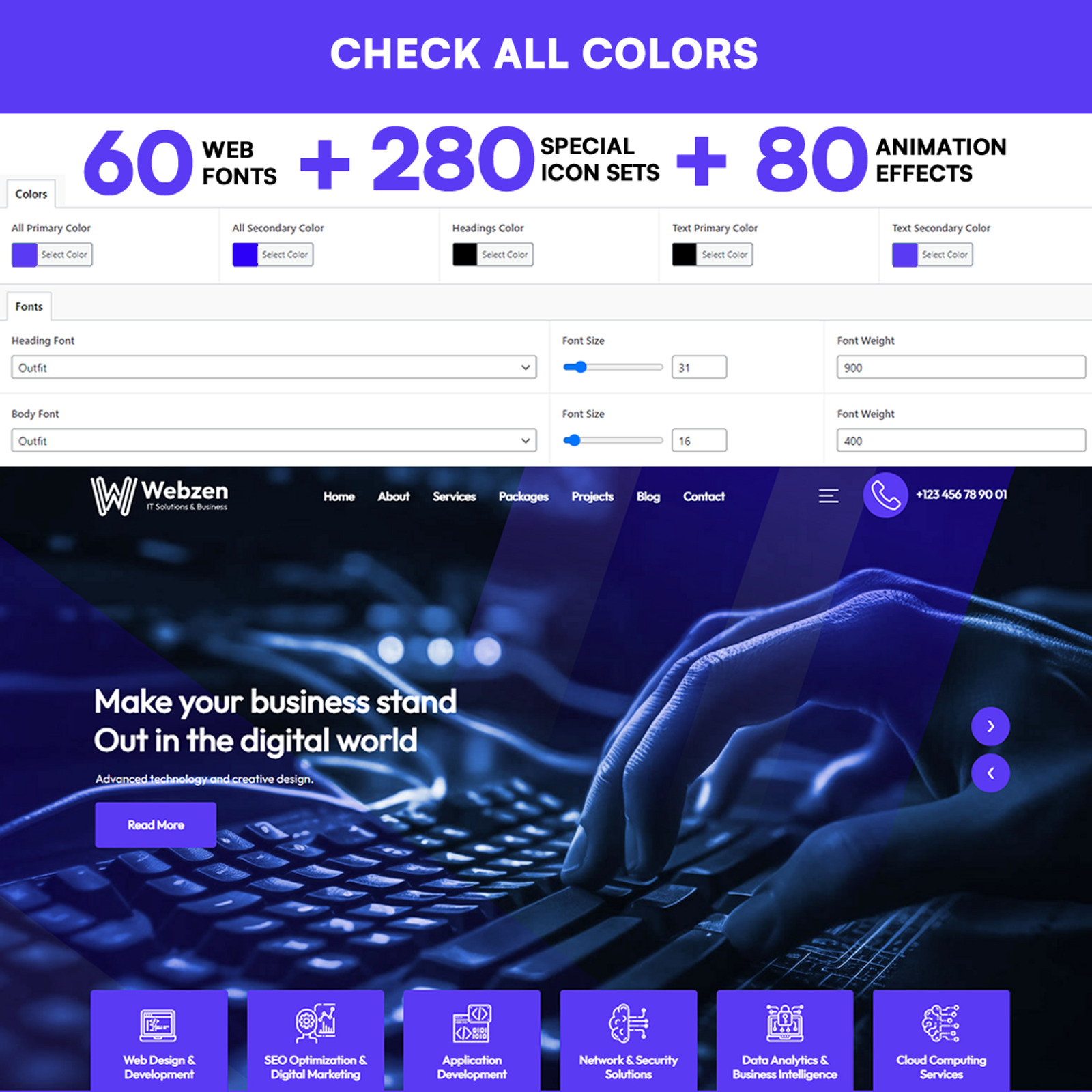 Webzen - IT Solutions & Business Service WordPress Theme