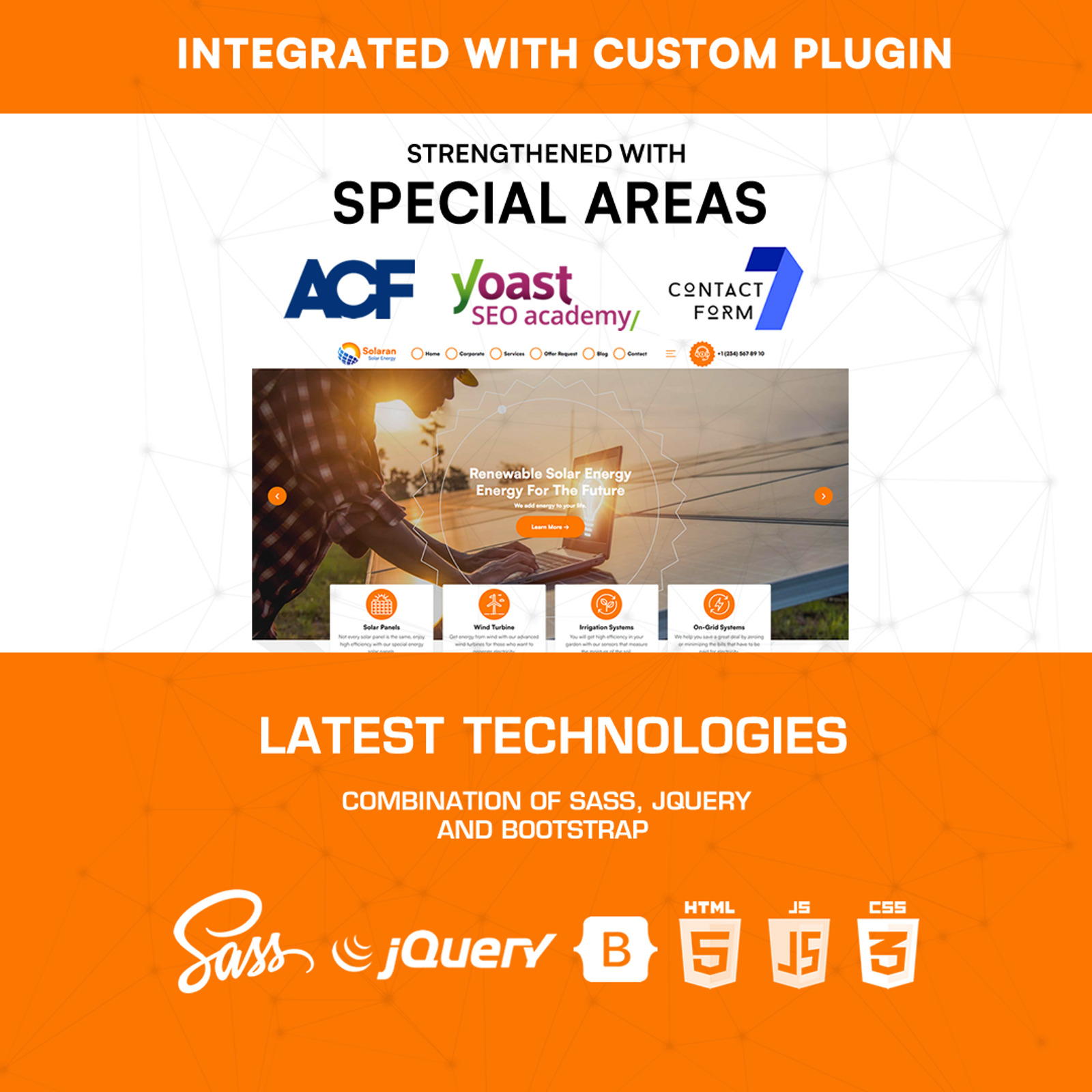 Solaran - Solar Energy WordPress Theme - TemplateMonster