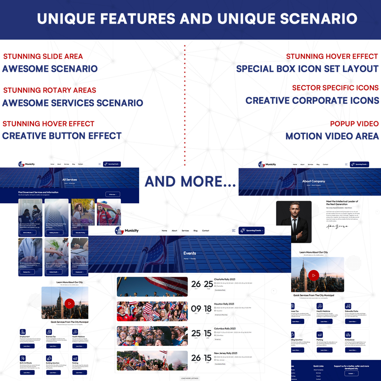 Municity - City Government & Municipal WordPress Theme