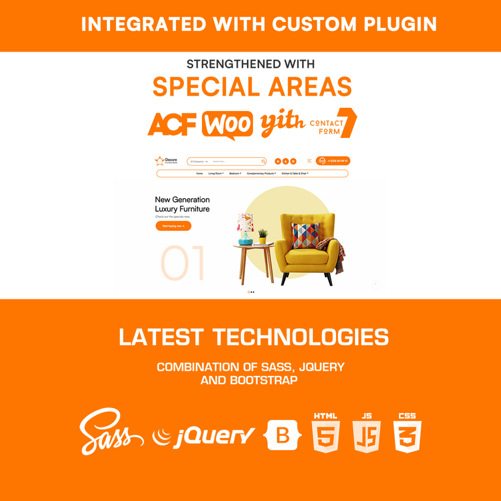 Decora - Furniture Store WooCommerce WordPress Theme