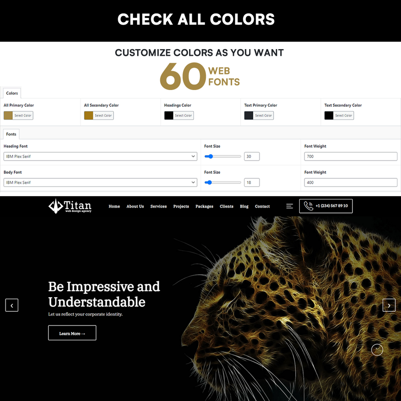 Titan - Web Design Agency WordPress Theme - TemplateMonster