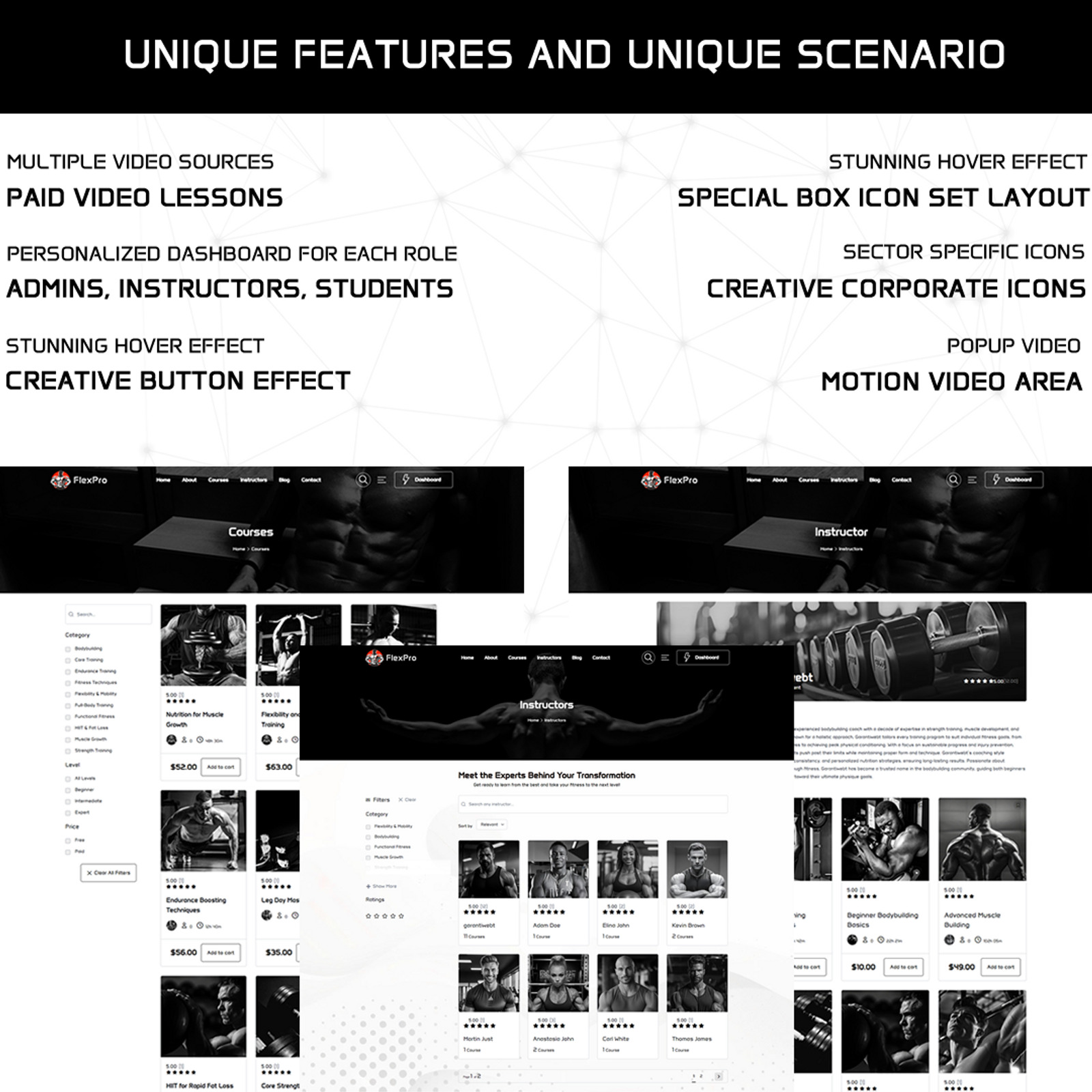 FlexPro - Bodybuilding & Online Courses & Education WooCommerce ...