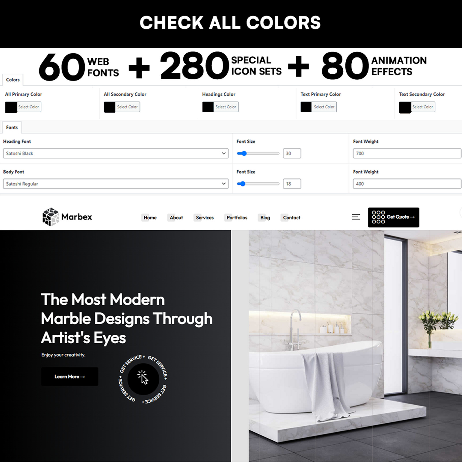 Marbex - Marble & Tiles WordPress Theme - TemplateMonster