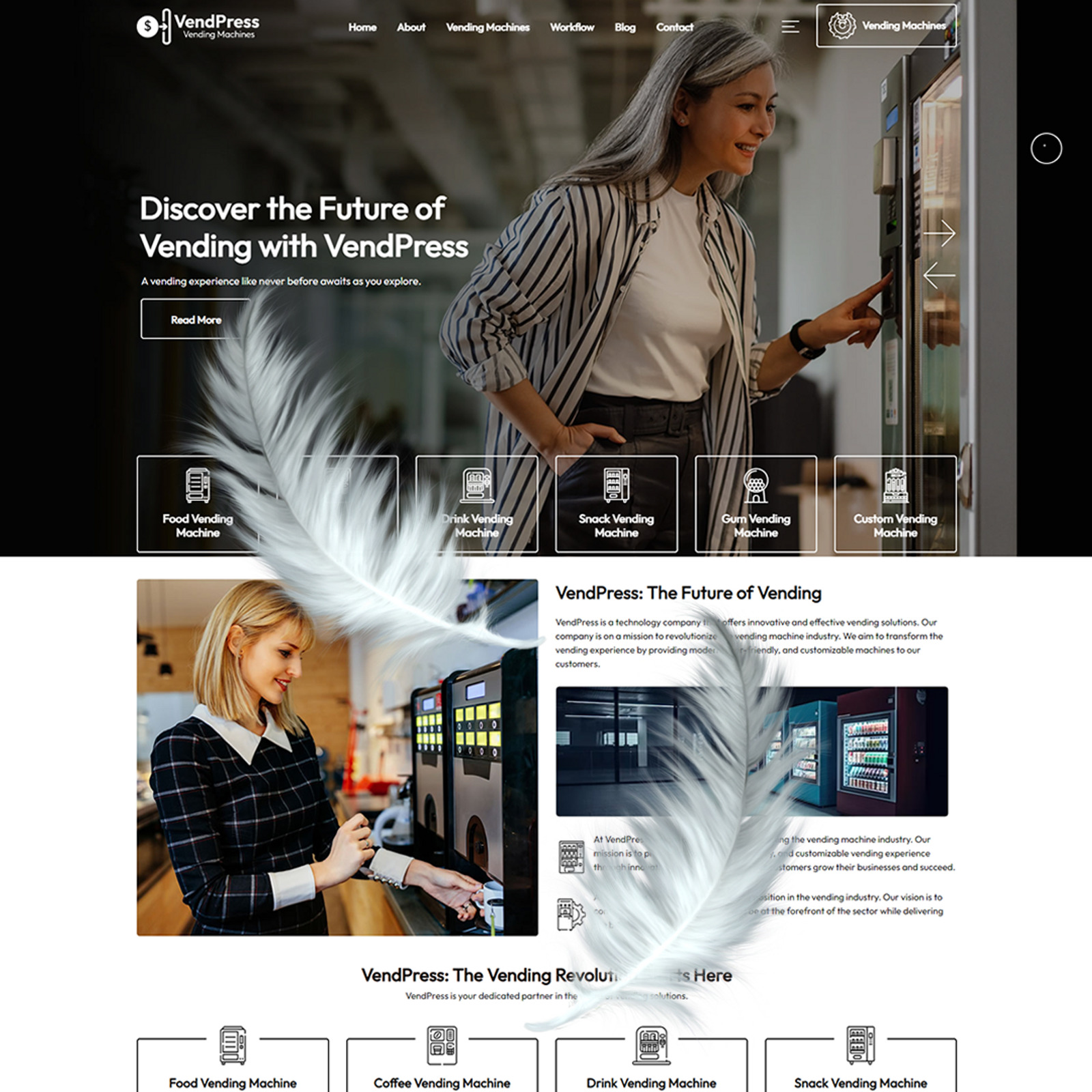VendPress - Vending Machines WordPress Theme