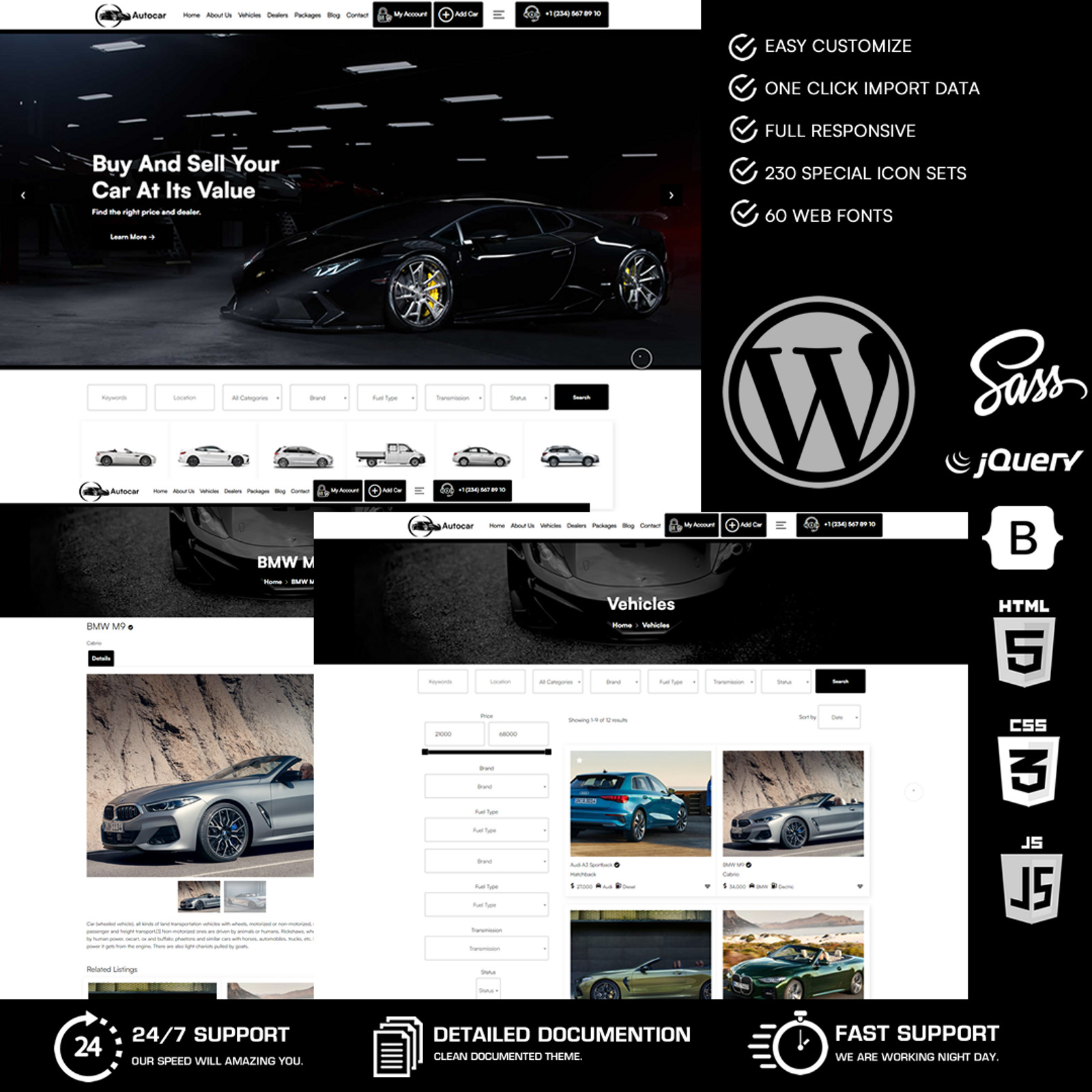 Autocar - Car Posting & Car Dealership WooCommerce WordPress Theme