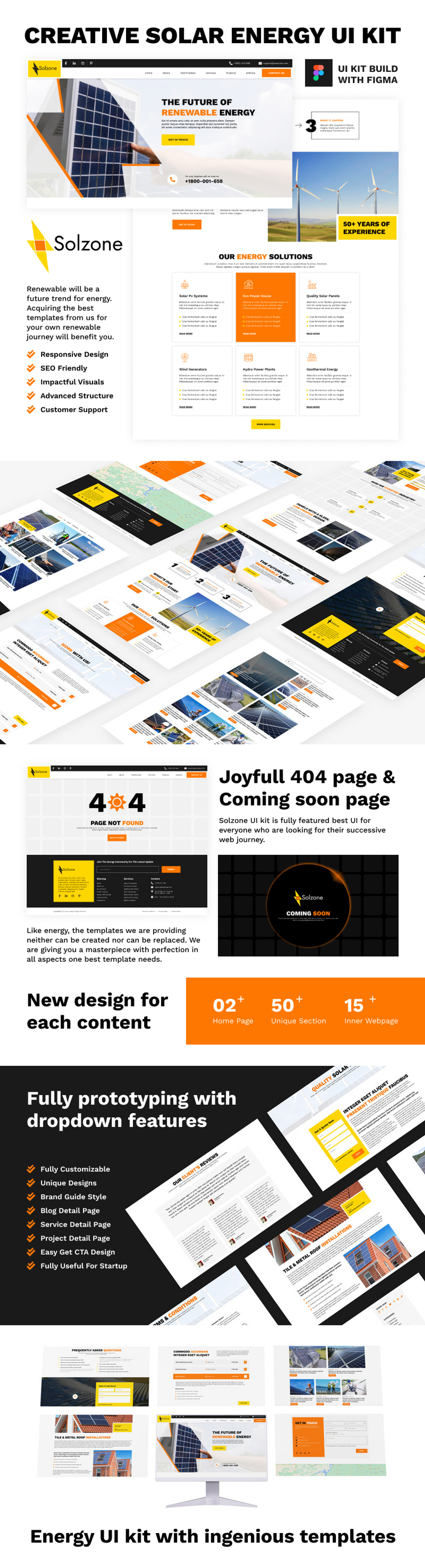 Solzone - Wind & Solar Energy Ui | Figma