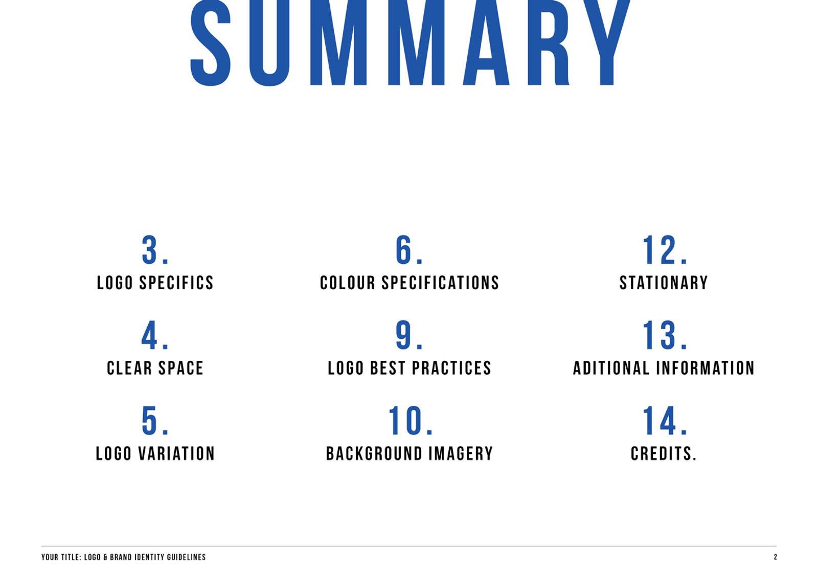 Brand Identity Guidelines (A4+US) - Corporate Identity Template