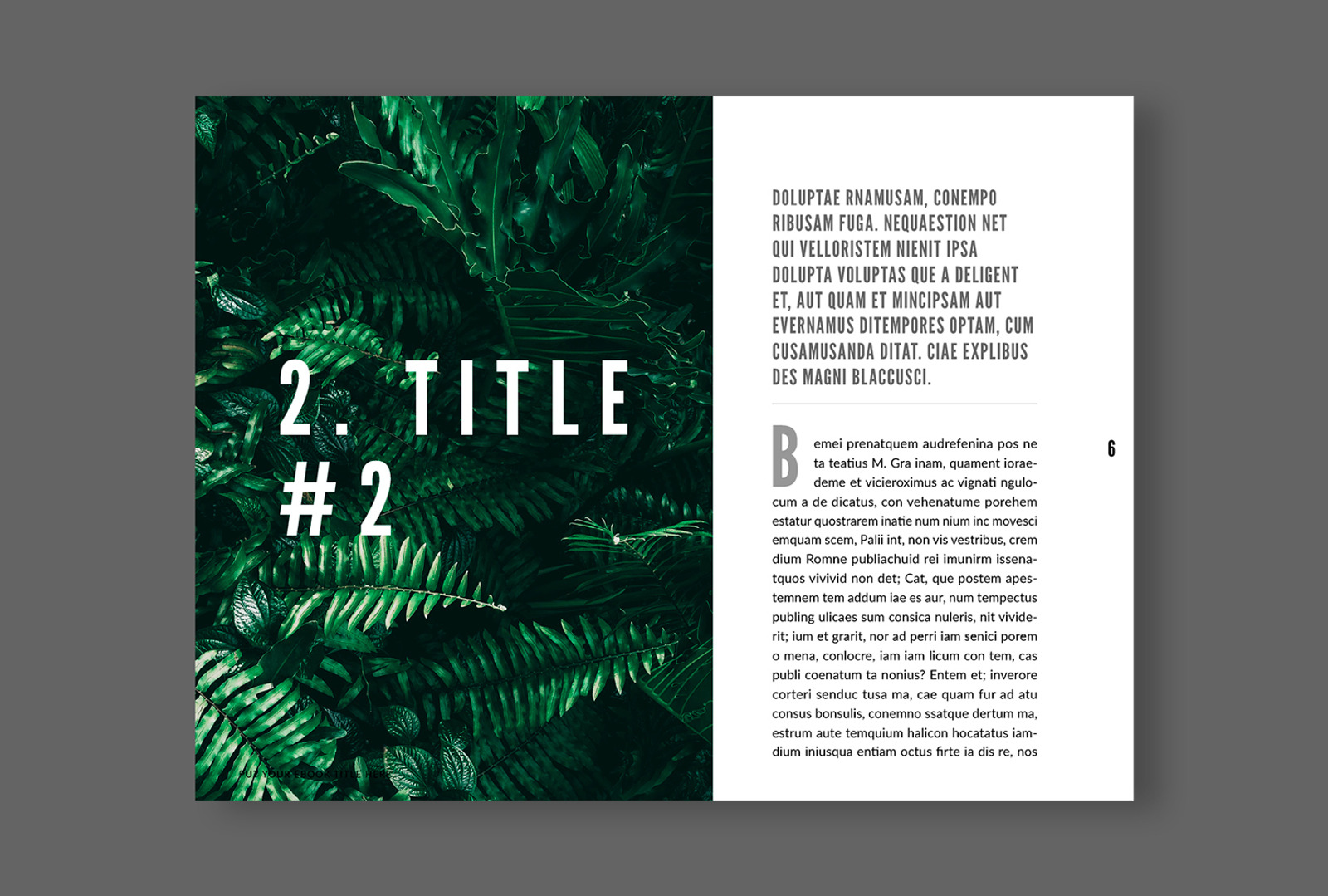Interactive Ebook Layout Magazine Template - TemplateMonster