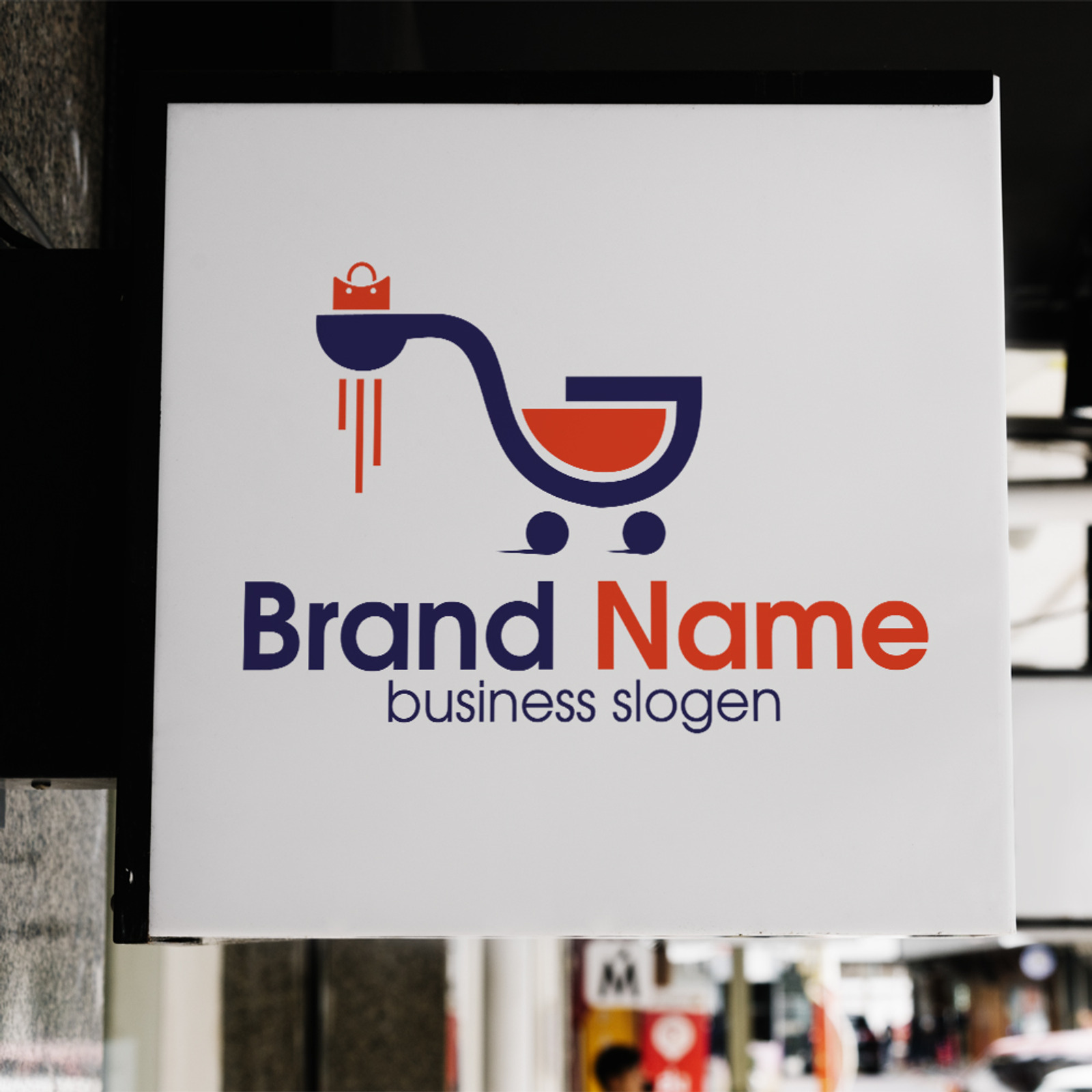 Ecommerce Brand Logo Design #218394 - TemplateMonster