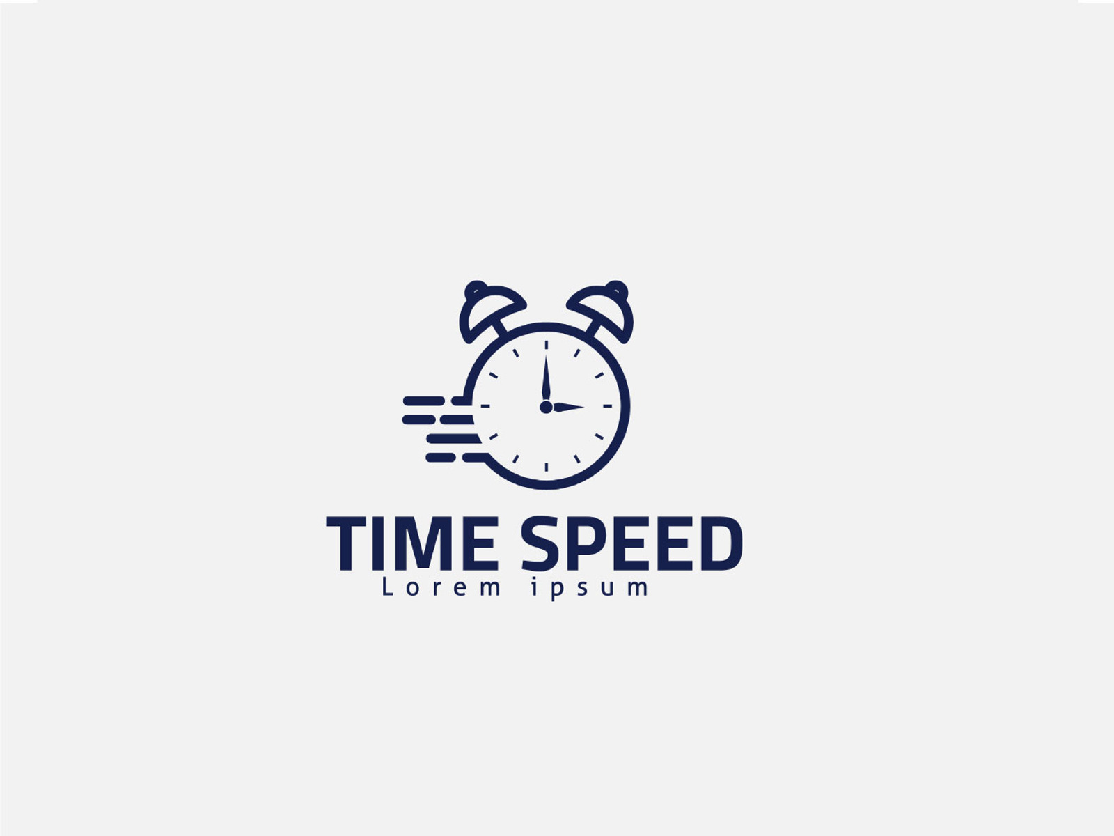 Time Speed Logo Design Concept For Watch - TemplateMonster