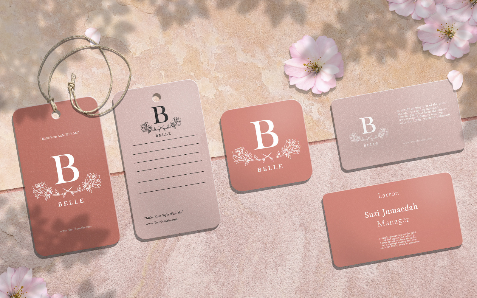 520 A to Z Floral Handmade Logos Bundle - TemplateMonster