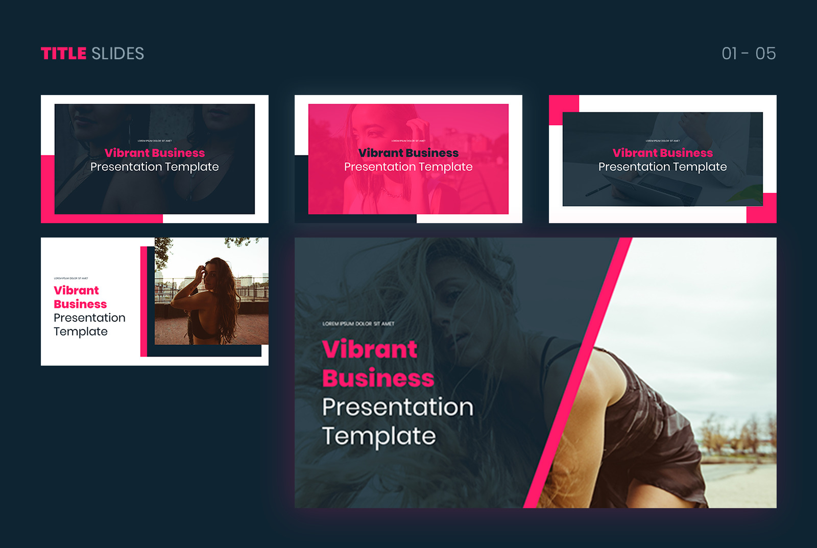 Vibrant PowerPoint Template #189065 - TemplateMonster