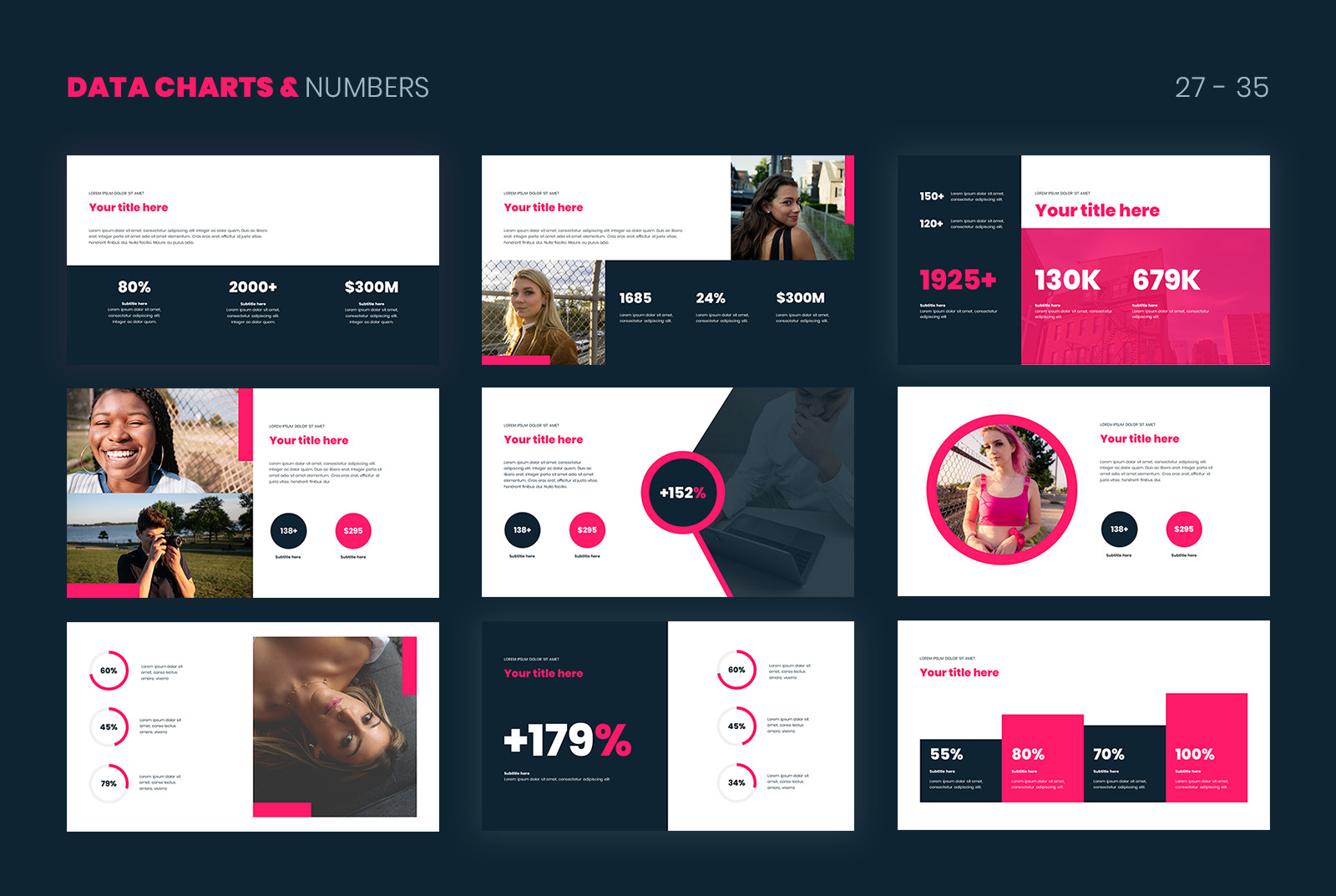 Vibrant PowerPoint Template #189065 - TemplateMonster